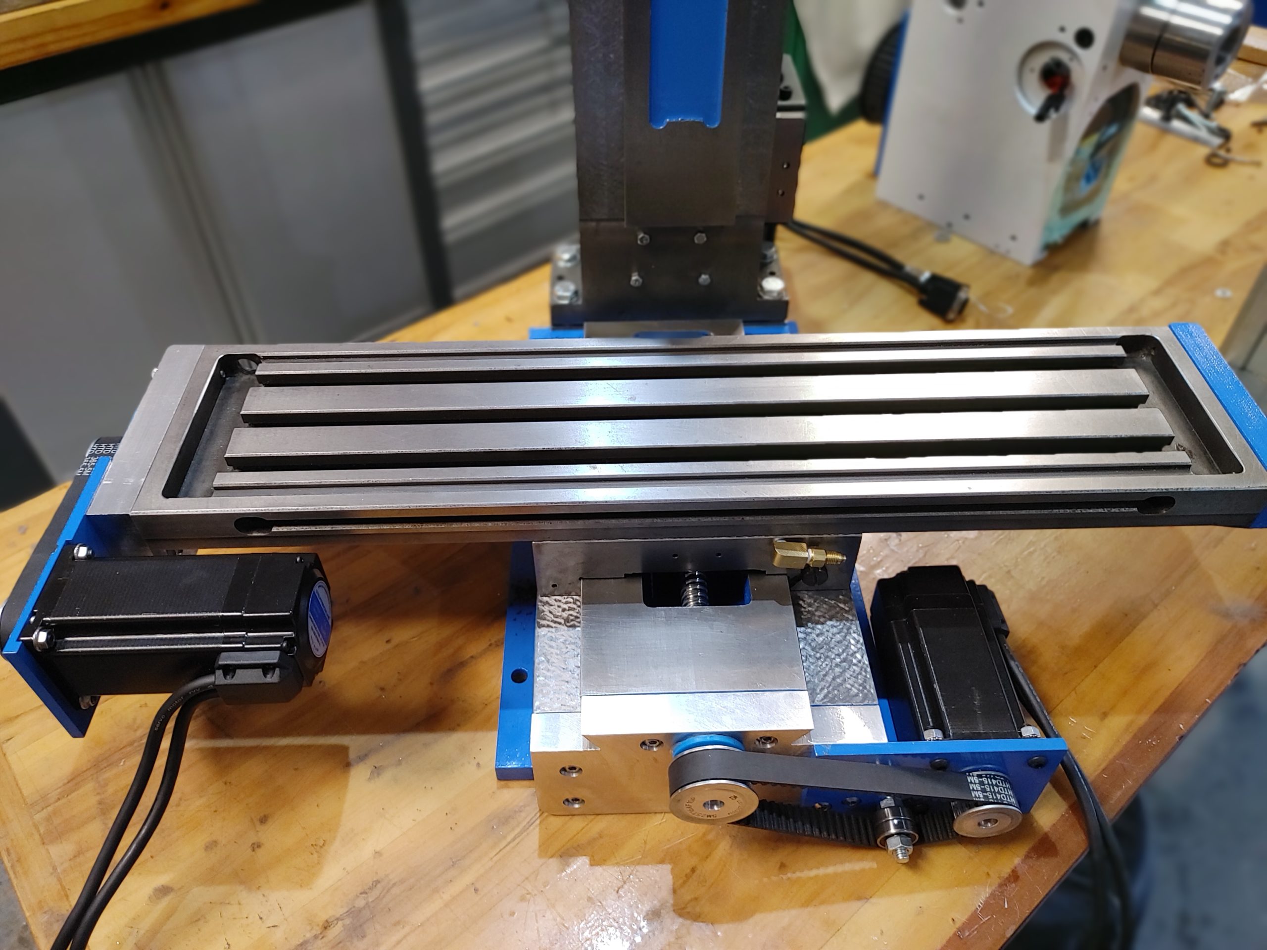 Mini Mill Cnc Conversion How To Mount X Axis Stepper And Ball Screw Sieg 27 In Search Of