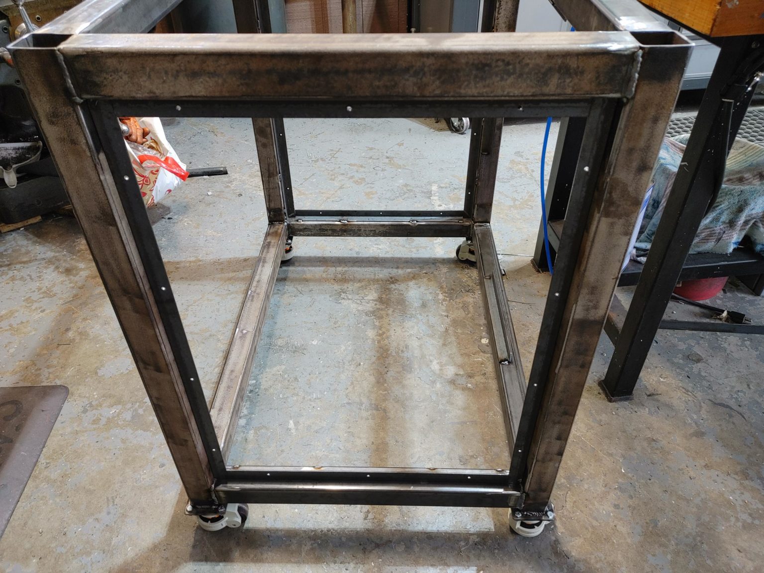 Shop Built Stand for Benchtop CNC Milling Machine (Sieg, Benchmill ...